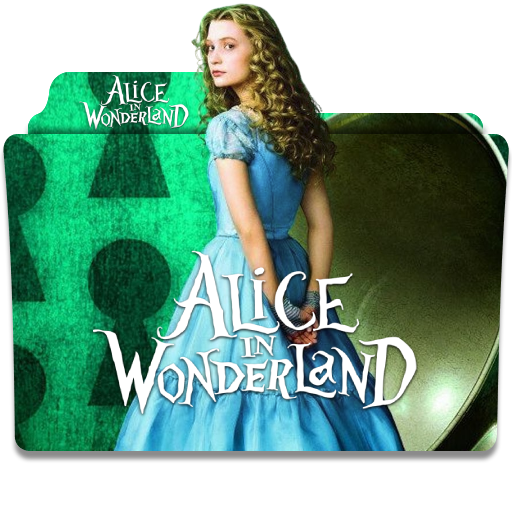 Alice in Wonderland (2010) Movie Folder Icon by MrNMS on DeviantArt