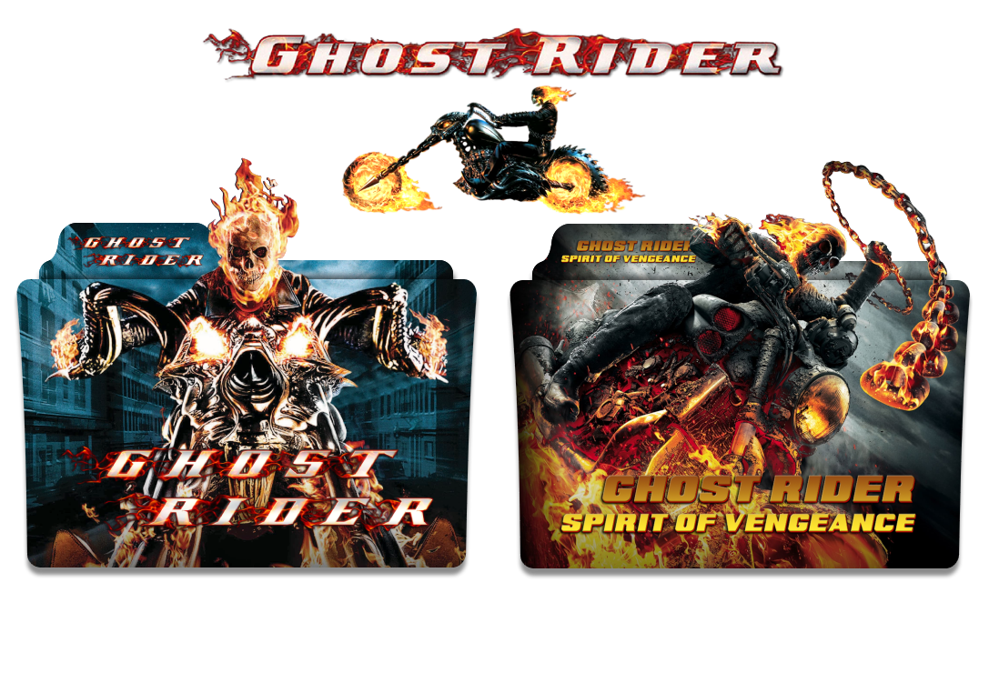 Ghost Rider (2007-2011) Duology Movie Folder Icons by MrNMS on DeviantArt
