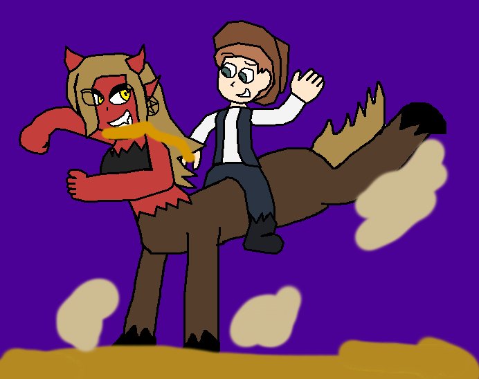Rodeo Couple by DaOneTrueJollyJoe on DeviantArt