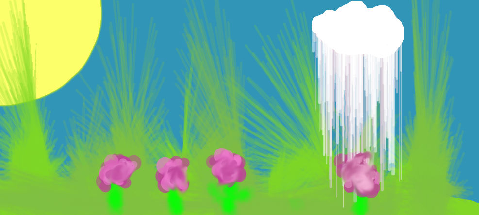 Weird Chaotic Landscape by lizzybeth83 on DeviantArt