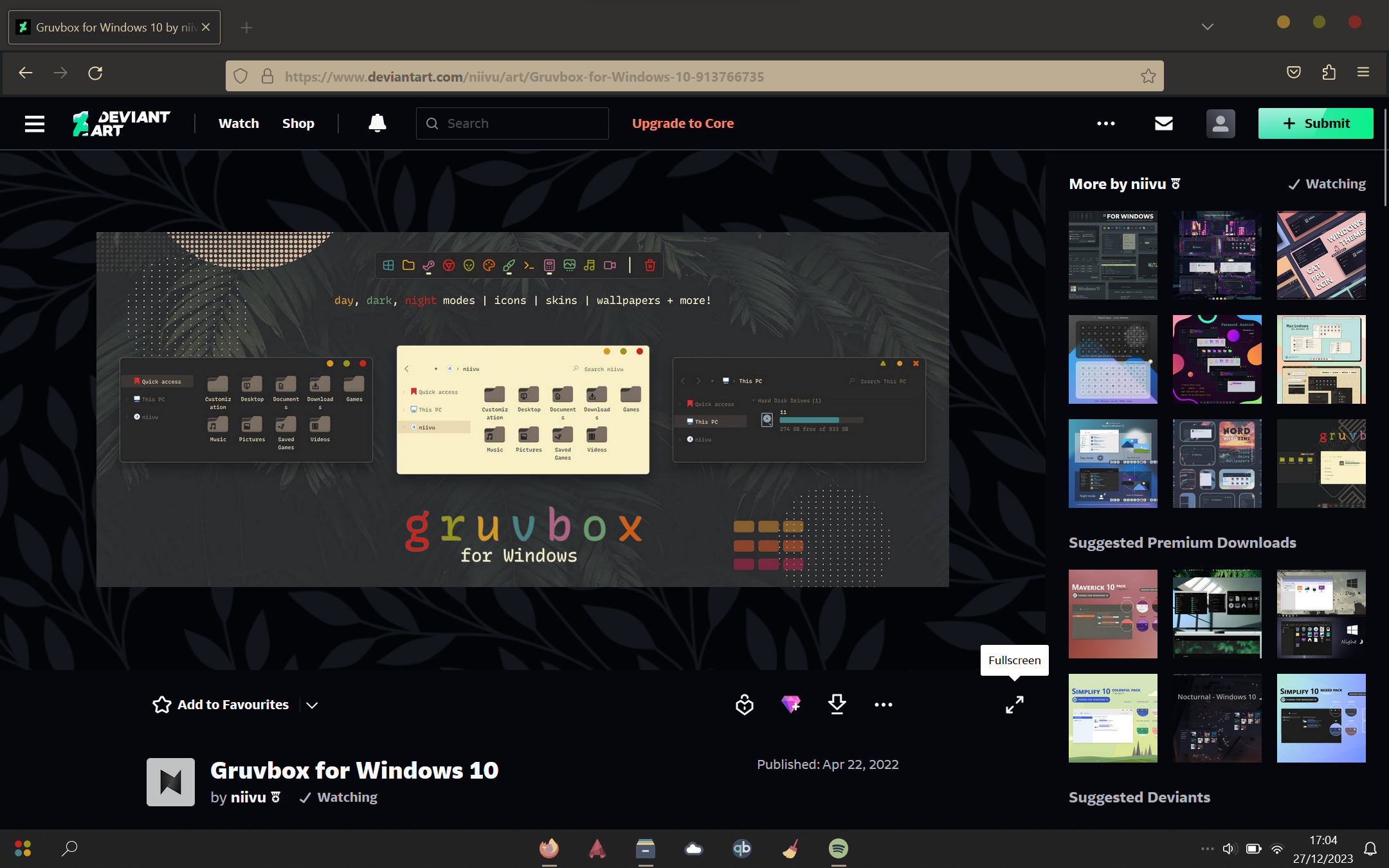 Gruvbox Firefox Theme by SpookyGoth on DeviantArt