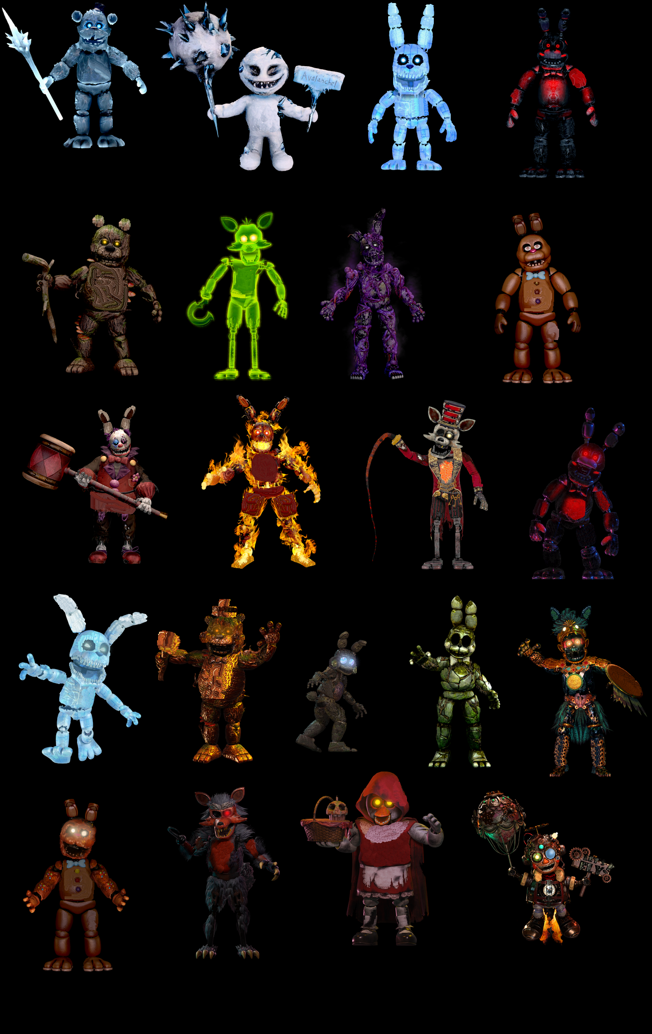 Fixed Fnaf ar v.2 by kietXsuper145 on DeviantArt