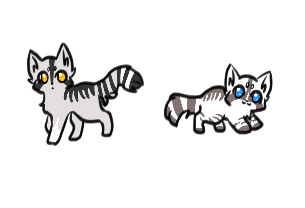 Chibi 1 and 3 by leafstep on DeviantArt