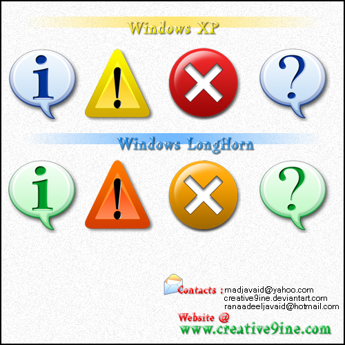 Windowx XP Icons by creative9ine on DeviantArt