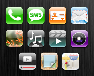 Palm Pre iPhone Icon Set by SamuelNoonan on DeviantArt