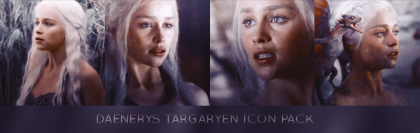 Daenerys Targaryen 4 Icon Pack by ash-g by Ash-G on DeviantArt