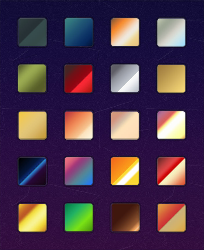 20 Gradients Set 03 by spacerobots on DeviantArt