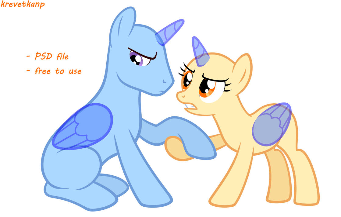 pony base 16 by krevetkanp on DeviantArt