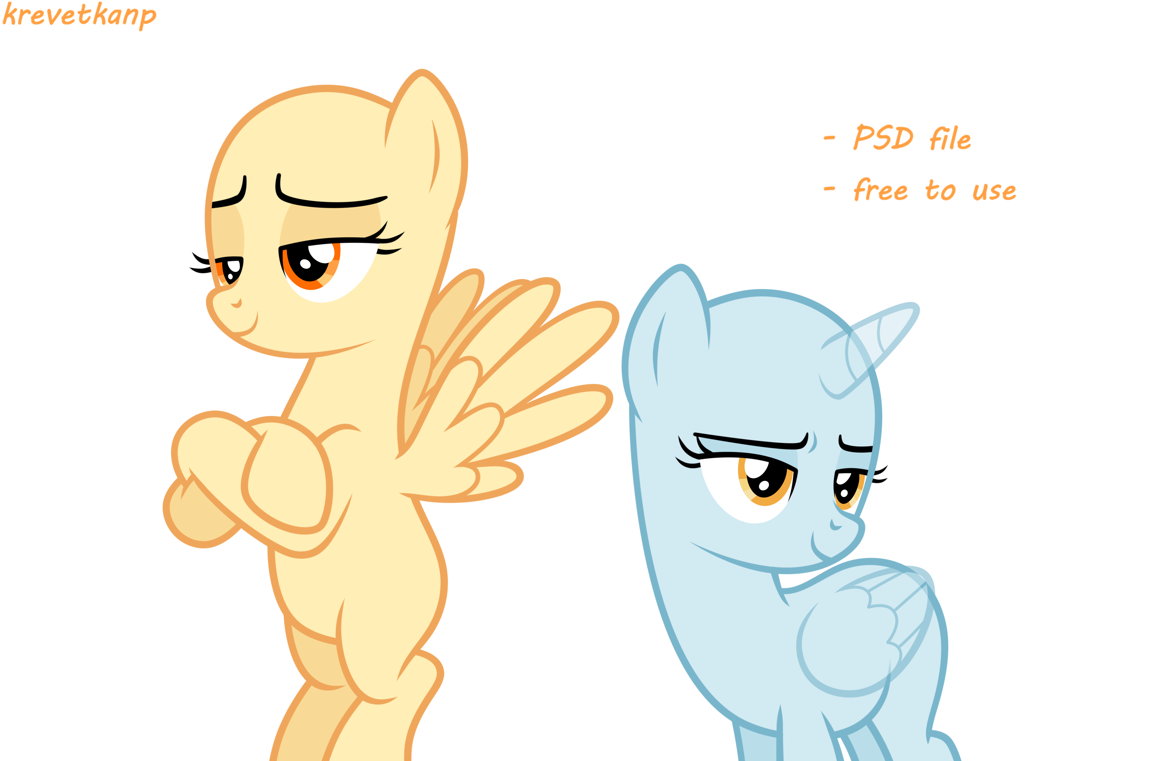 pony base 19 by krevetkanp on DeviantArt