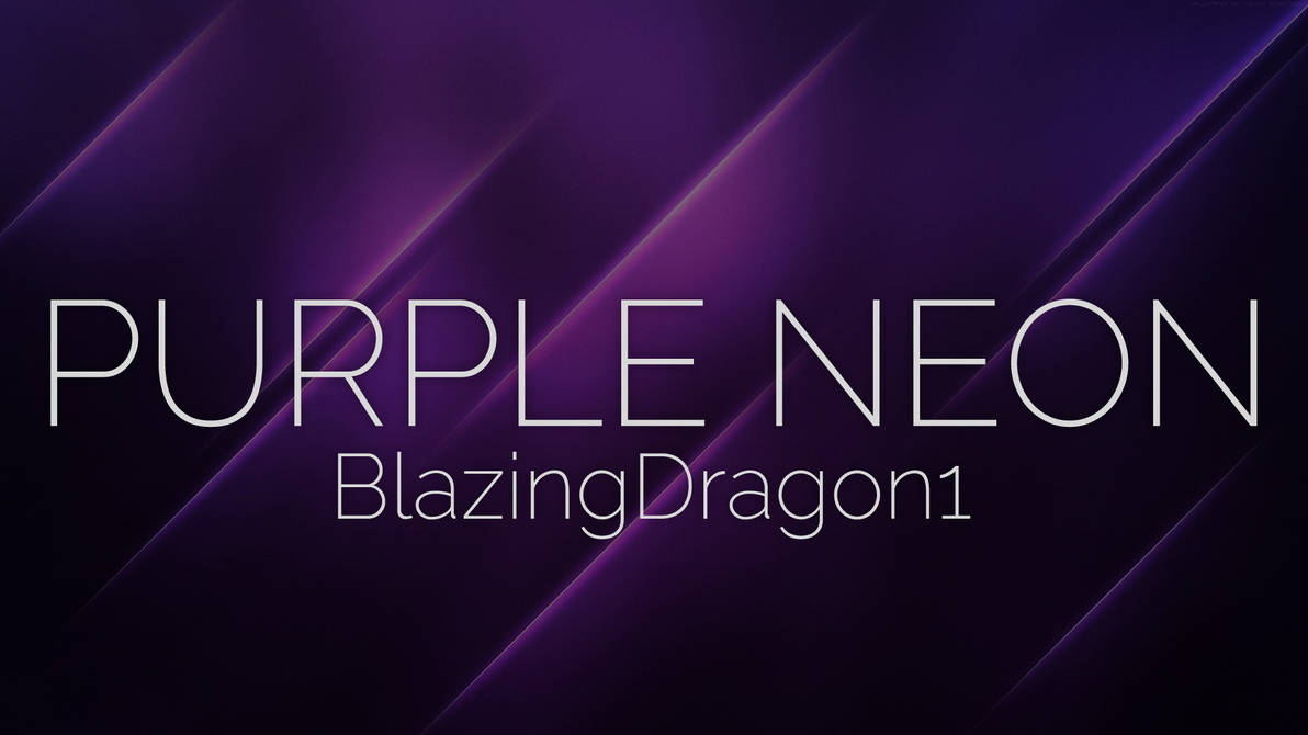 Purple Neon Theme [Windows 7/8/10] by blazingdragon1 on DeviantArt