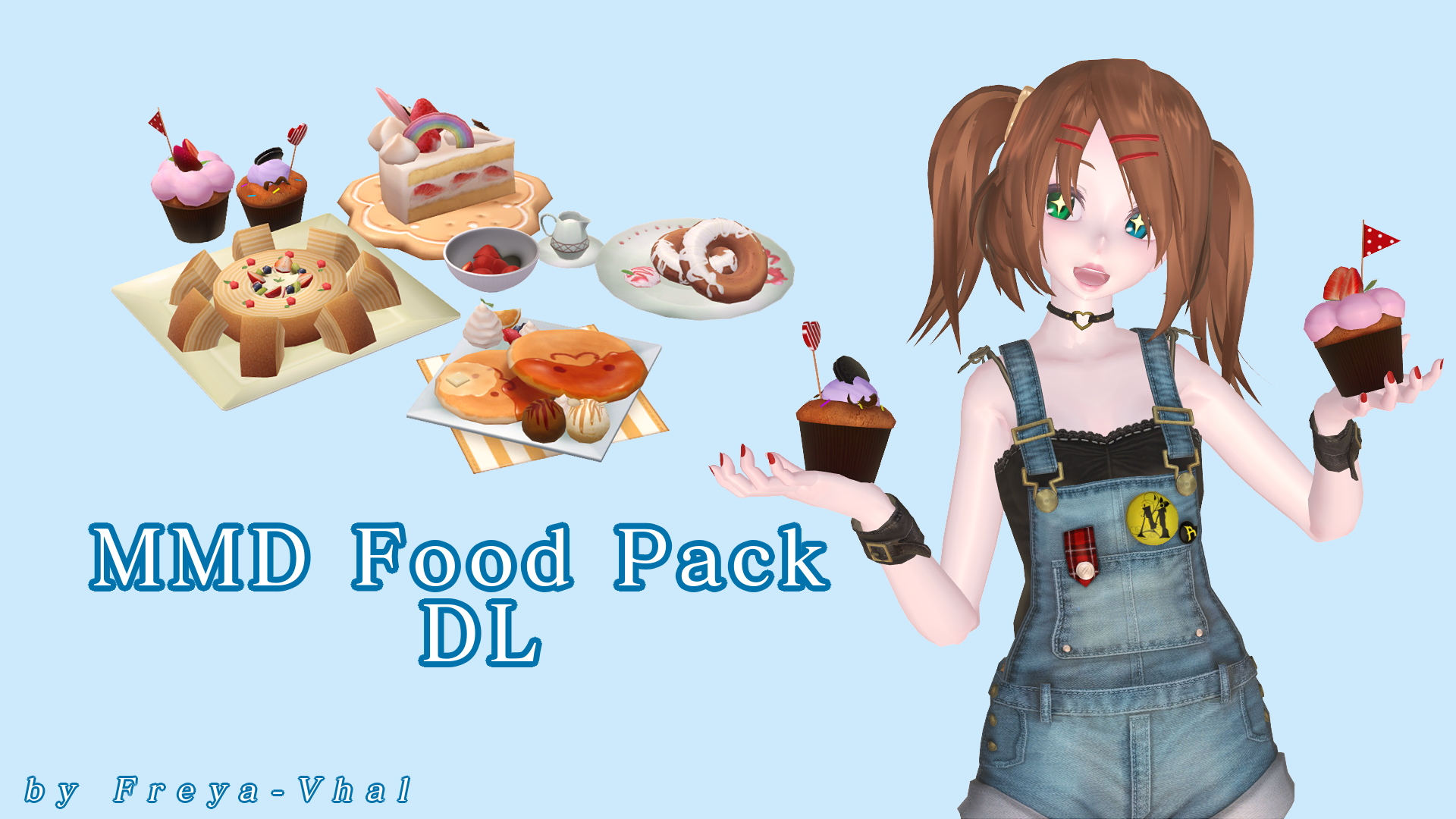 MMD Food Pack [DL] by Freya-Vhal on DeviantArt