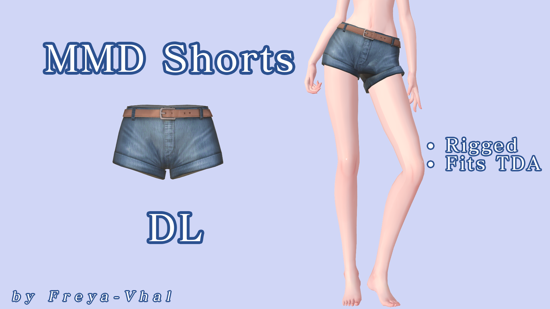 MMD Shorts [DL] by Freya-Vhal on DeviantArt