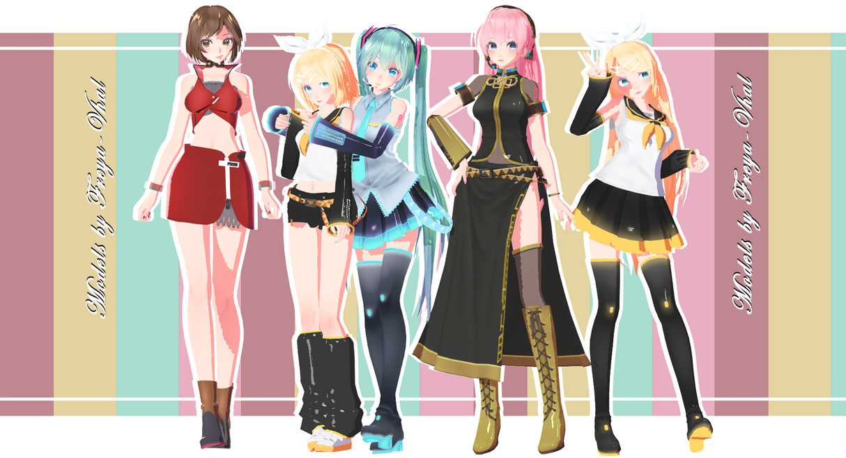 [DL] Crypton Girls by Freya-Vhal on DeviantArt