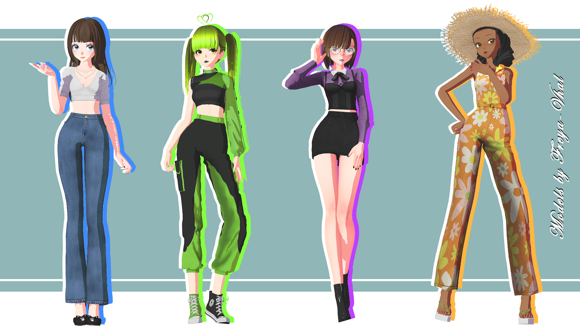 [DL] Random Girls by Freya-Vhal on DeviantArt