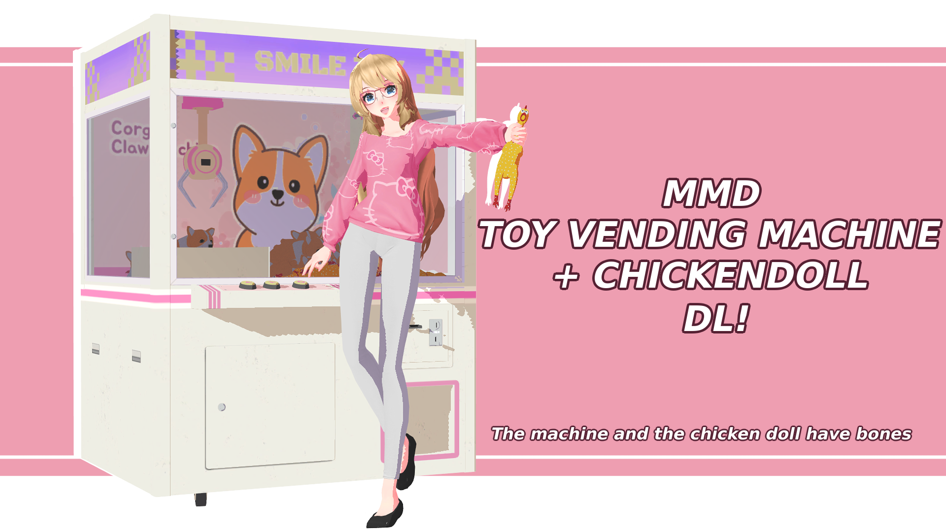 [DL] Toy Vending Machine + Chickendoll by Freya-Vhal on DeviantArt