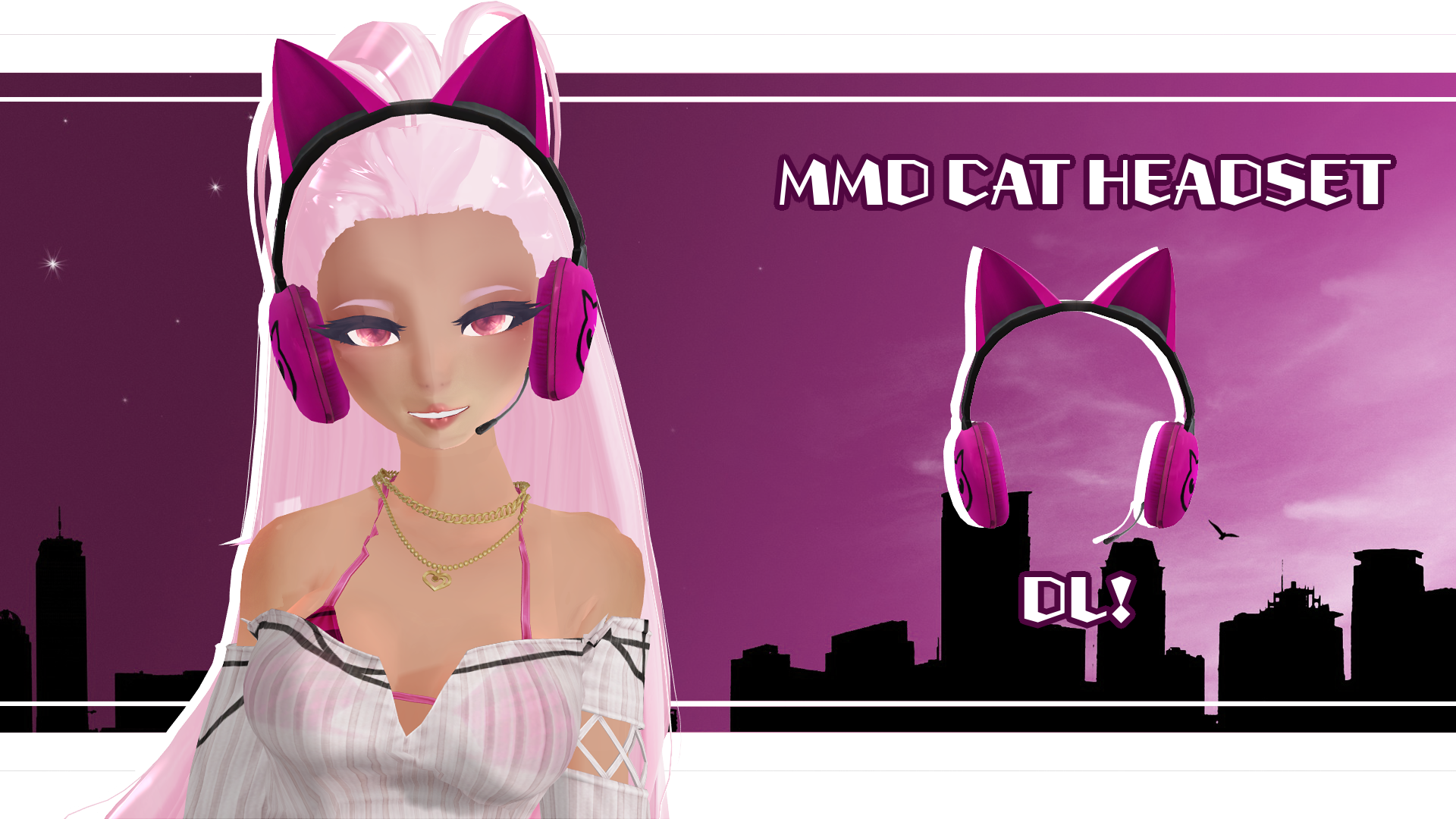 [DL] Cat Headset by Freya-Vhal on DeviantArt