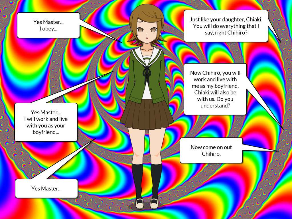 Chiaki Hypnotized (My Version): Chihiro Hypnotized by The-Bonkura-Clan ...