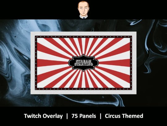 Circus Themed Twitch Overlay + Panels by danieljas0n on DeviantArt