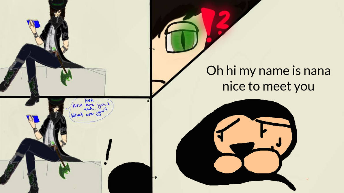 Me meeting ms.leah (collab) by nana2514 on DeviantArt