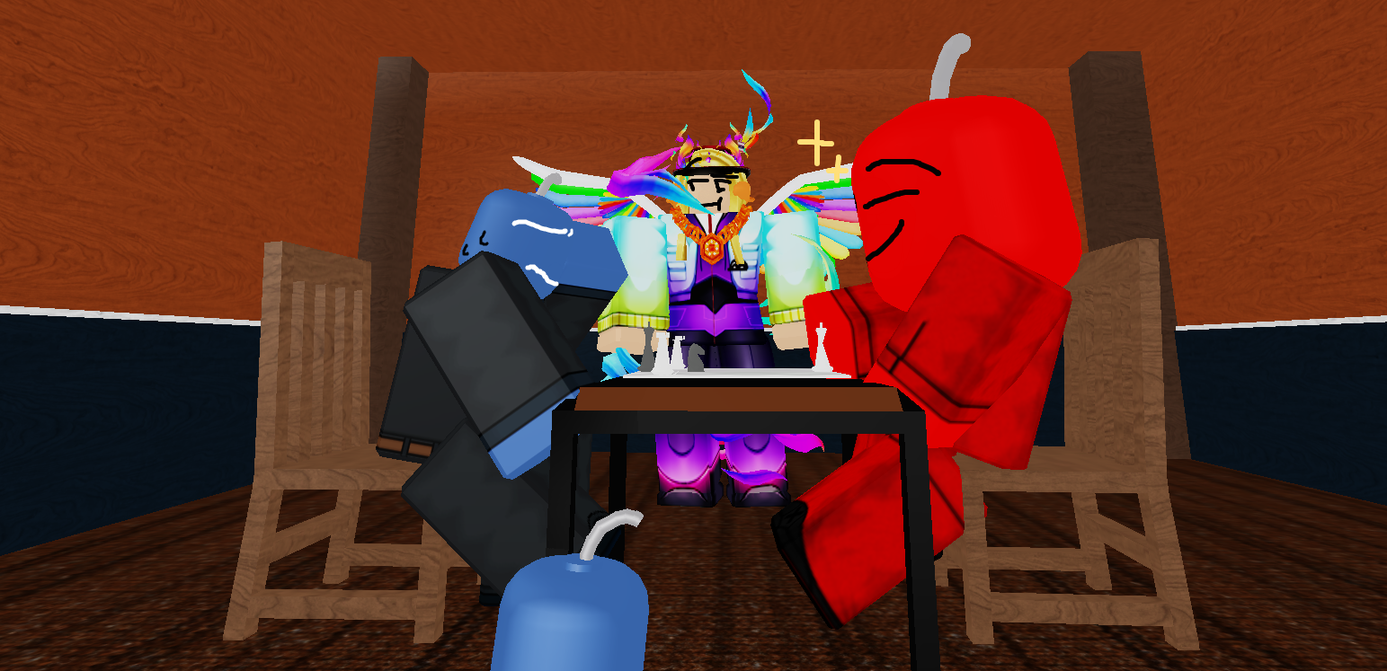 John bomb playing chess with mr.ware by nana2514 on DeviantArt