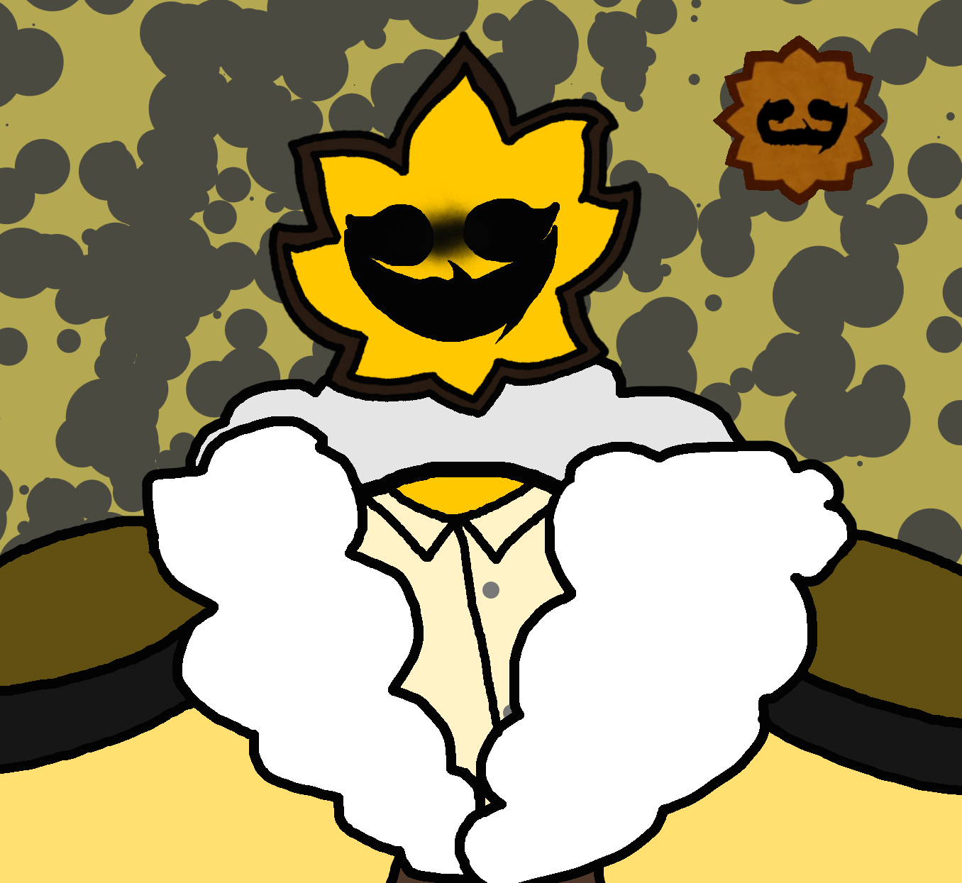 Smug sun and his demonic expression by nana2514 on DeviantArt