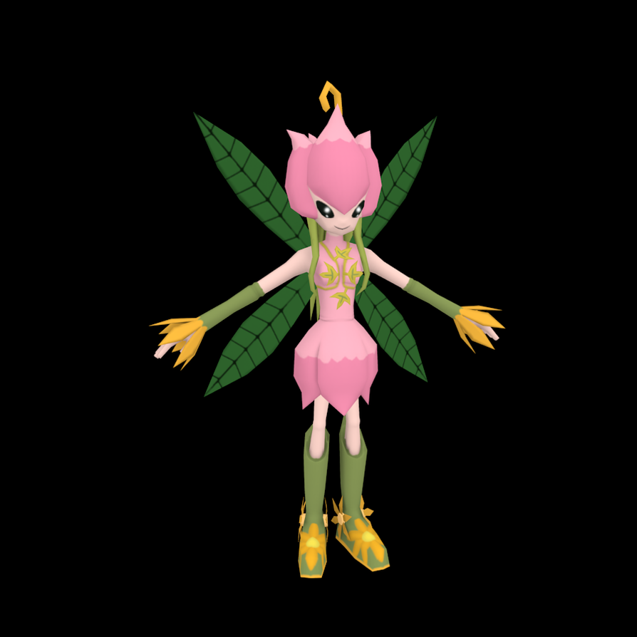 Lillymon Turntable by ProjectArkStudios on DeviantArt