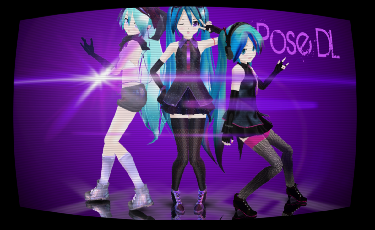 .:Pose DL:. Space Trio Pose Pack by MMDAnimatio357 on DeviantArt