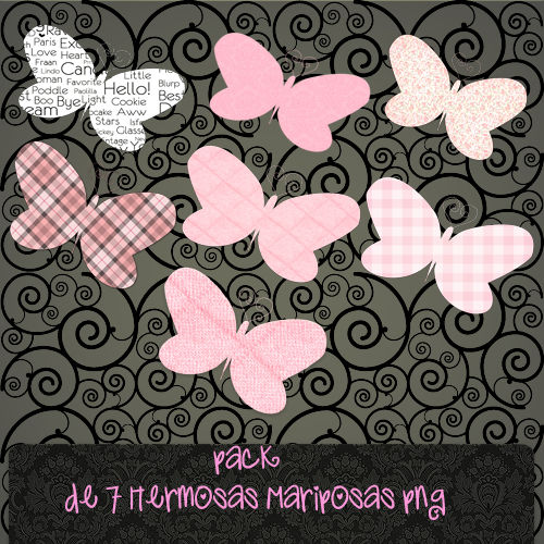 Pack de Mariposas by Carolina2002 on DeviantArt