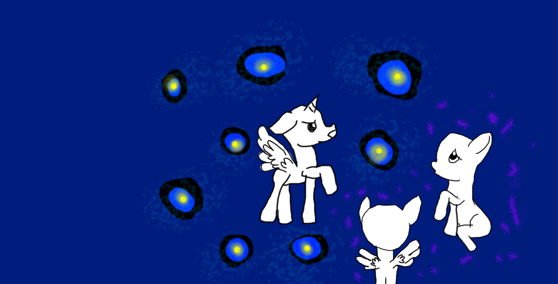 Mlp base-at the night by sneznaprinceza on DeviantArt