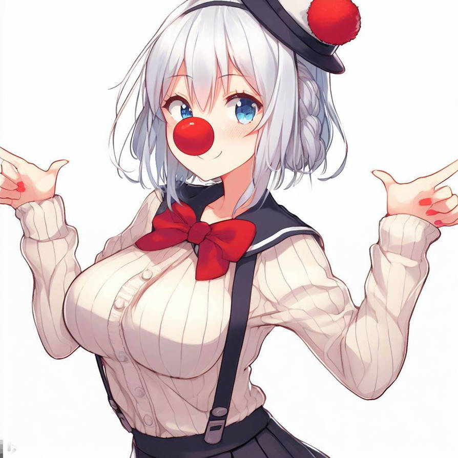 Anime Clown Girl By Lettucefan65 On Deviantart