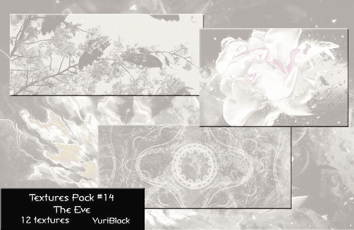 Textures Pack #14 - The Eve by YuriBlack on DeviantArt