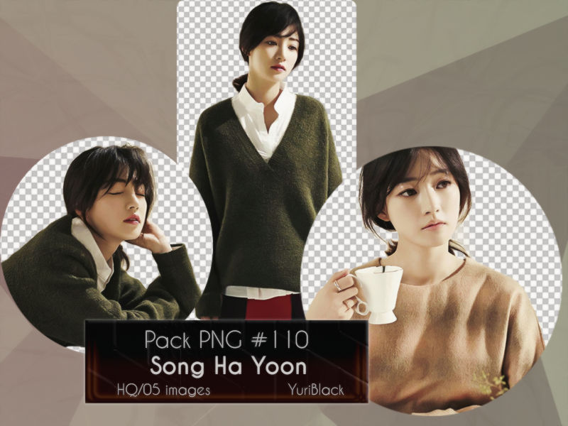 Pack PNG #110 - Song HaYoon |01| by YuriBlack on DeviantArt