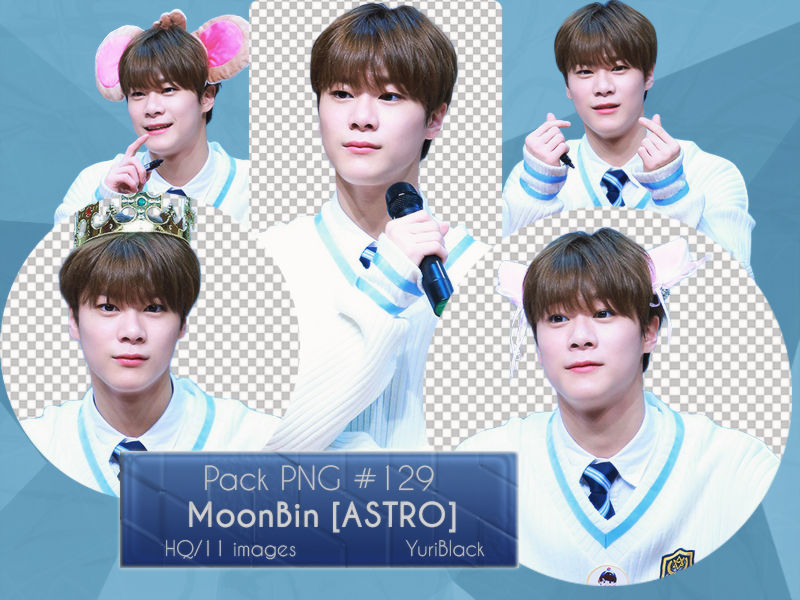Pack PNG #129 - MoonBin [ASTRO] |03| by YuriBlack on DeviantArt
