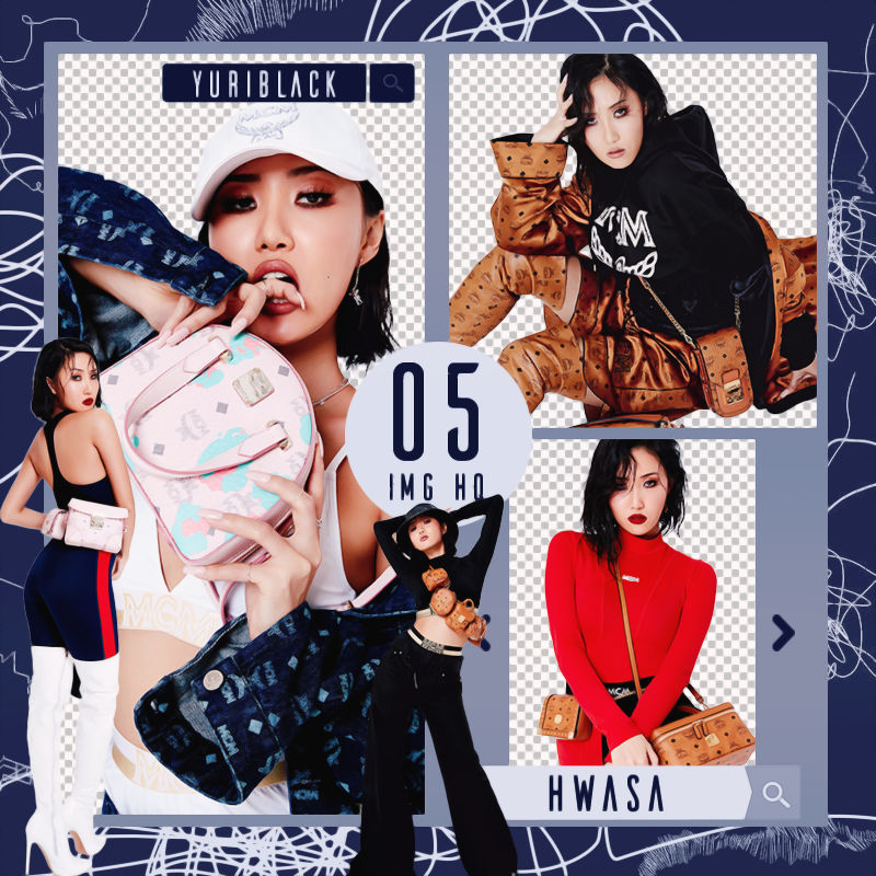 Pack PNG #238 - Hwasa (MAMAMOO) ELLE Magazine by YuriBlack on DeviantArt