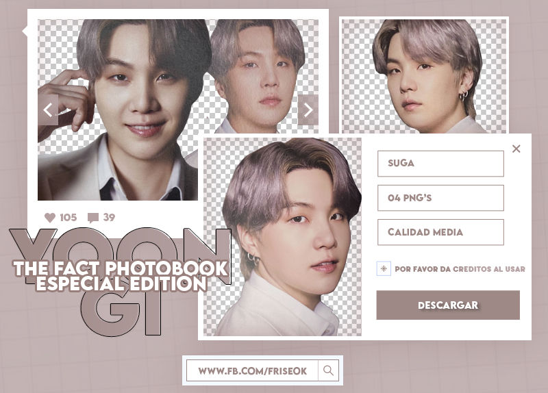 SUGA pack png [THE FACT PHOTOBOOK] by Mxrat on DeviantArt