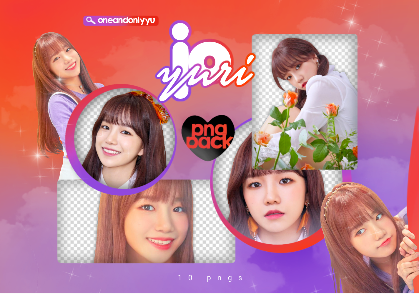 PNG PACK #11 | YURI - COLOR*IZ (IZ*ONE) by oneandonlyyu on DeviantArt