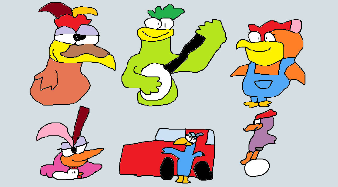 Birdie Buddies by TheMuppetBirds on DeviantArt