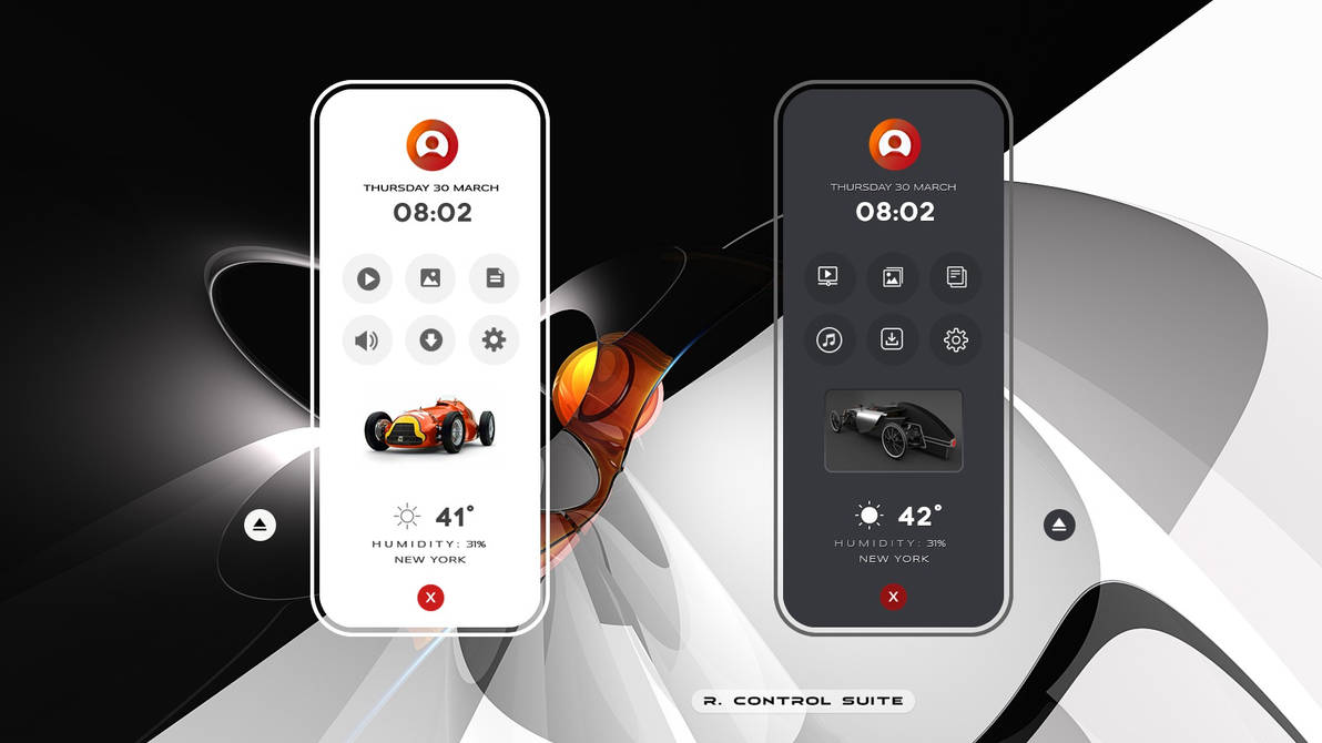 R. CONTROL for Rainmeter by adni18 on DeviantArt