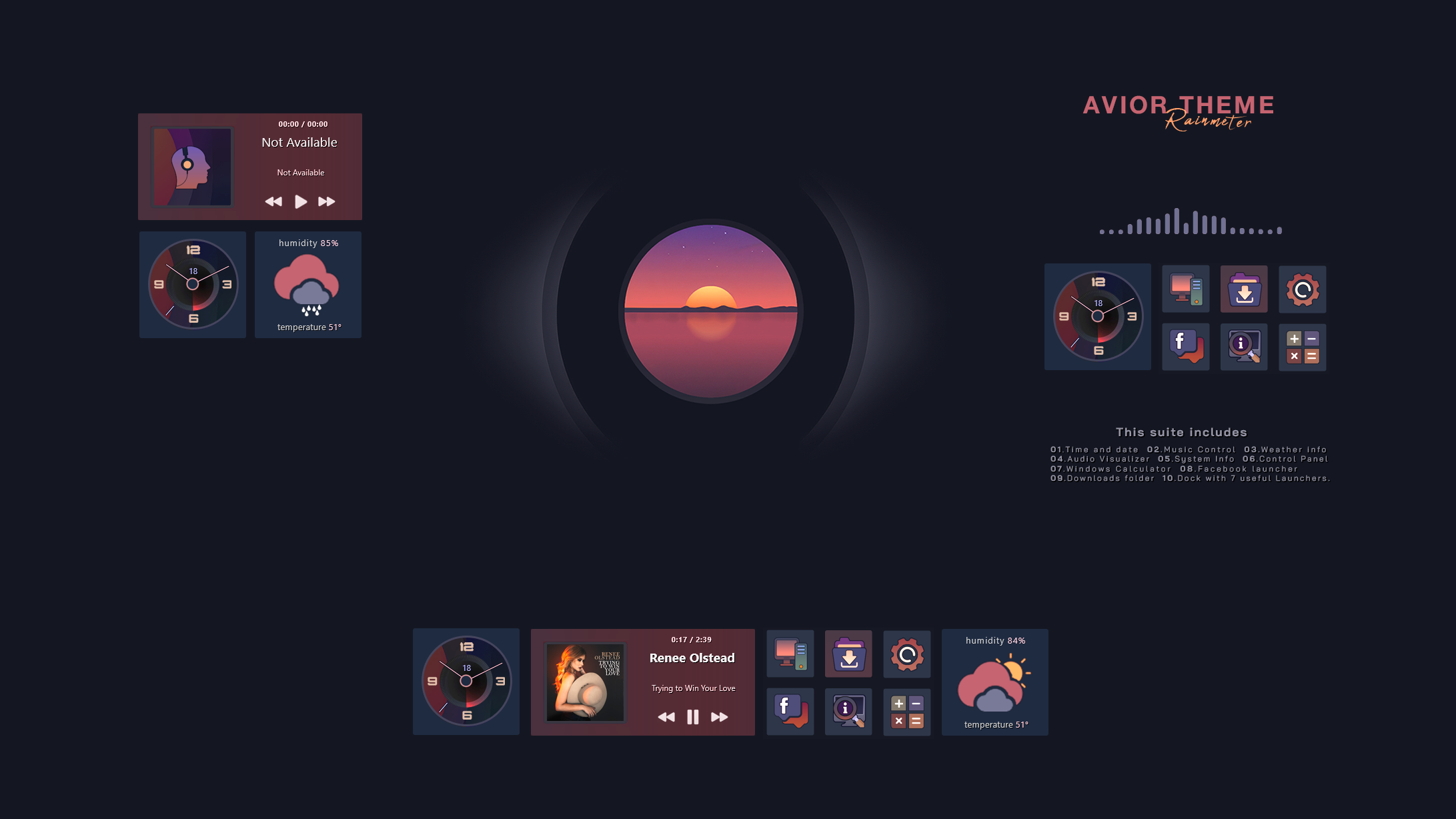 ADNI18 AVIOR - Rainmeter Theme by adni18 on DeviantArt