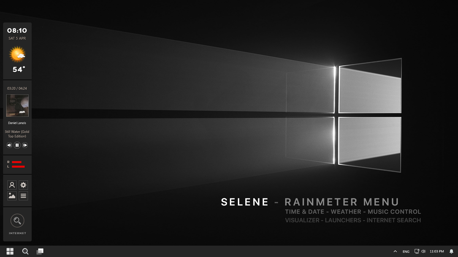 SELENE MENU (Rainmeter Suite) by adni18 on DeviantArt