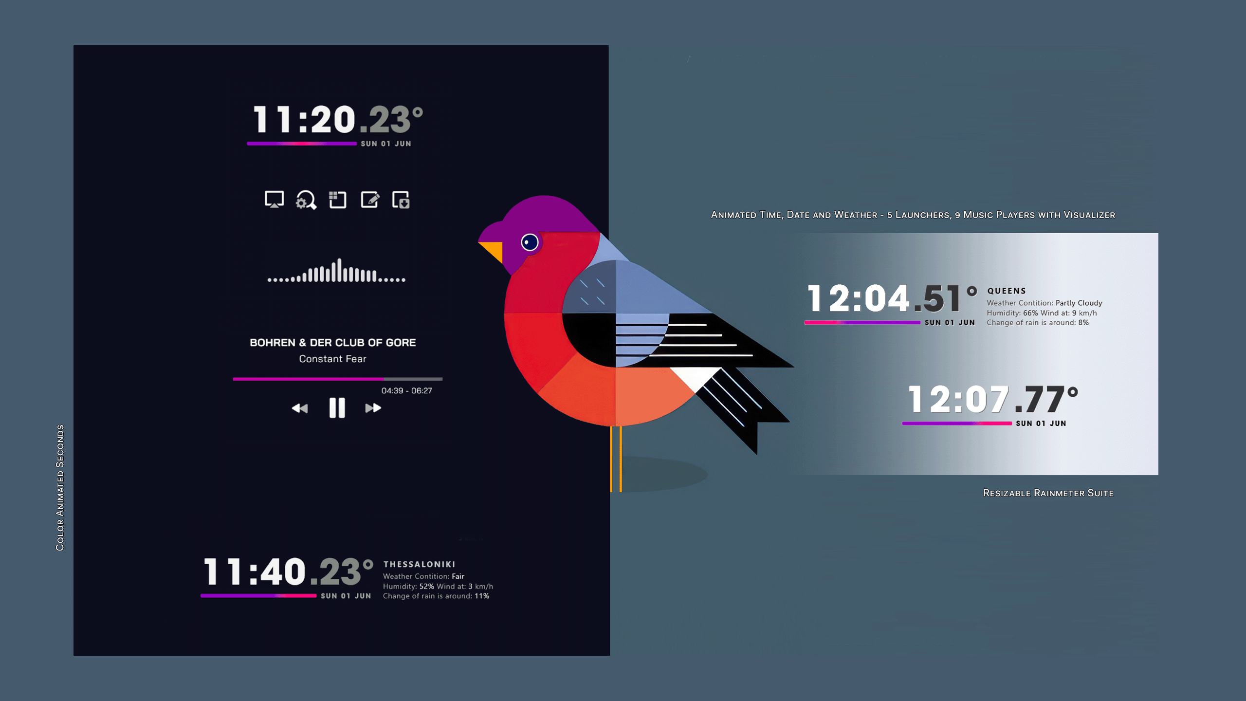 CHRONOS-04 Suite for Rainmeter by adni18 on DeviantArt