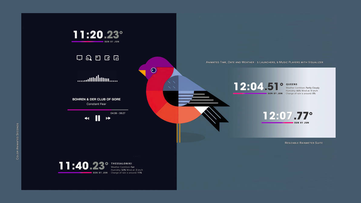 CHRONOS-04 Suite for Rainmeter by adni18 on DeviantArt