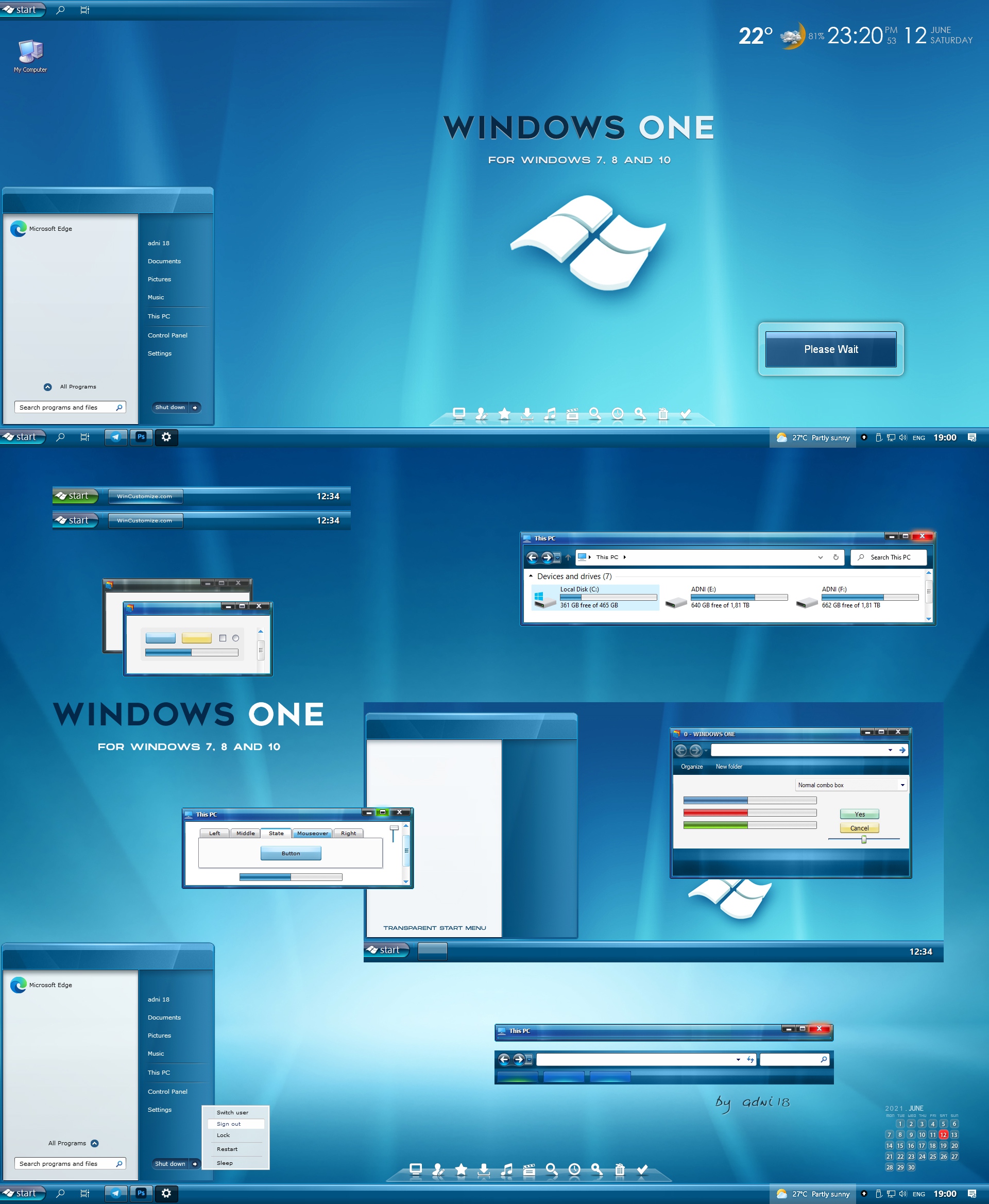 Windows 7 Themes Deviantart