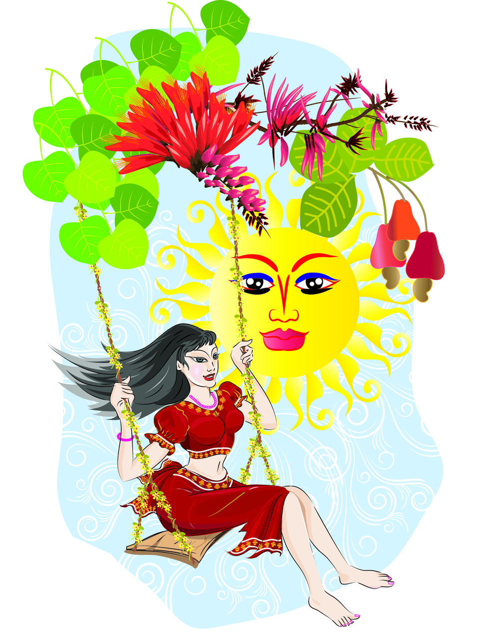 Avurudu SD Art by senarath on DeviantArt