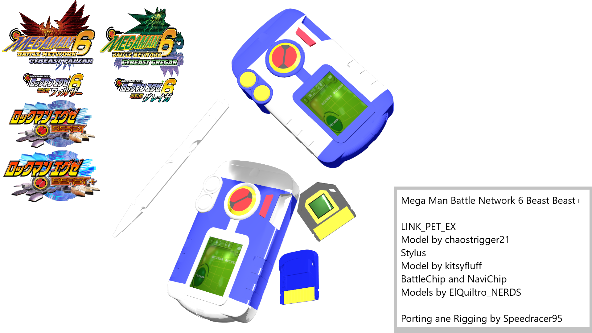 MMBN Link_PET_EX MMD Download by Speedracer91 on DeviantArt