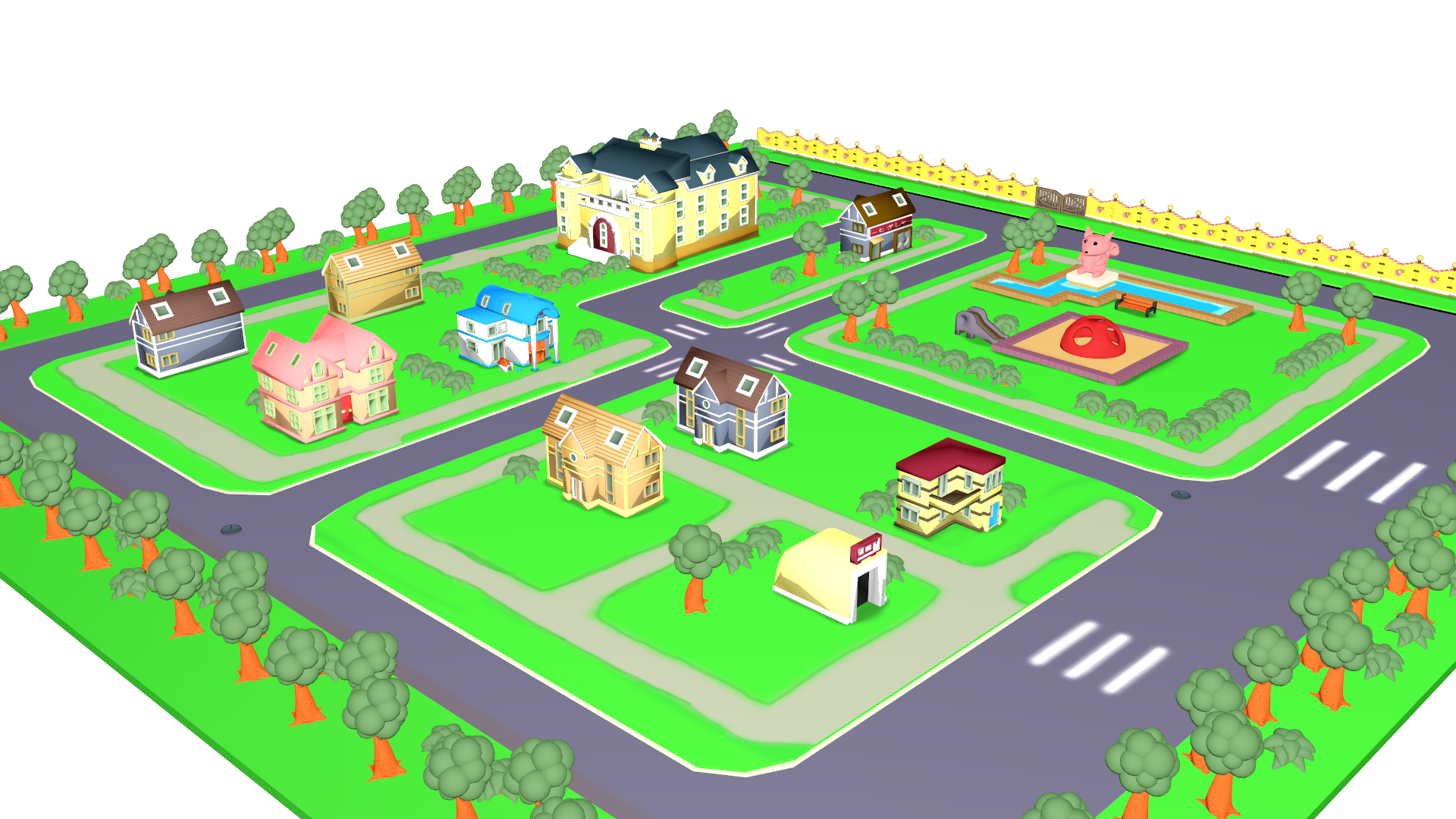 MMBN1-3 ACDC Town (MMD Stage Download) by Speedracer91 on DeviantArt