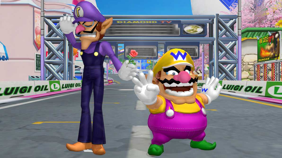 Wario and Waluigi (Enhanced) MMD Download by Speedracer91 on DeviantArt