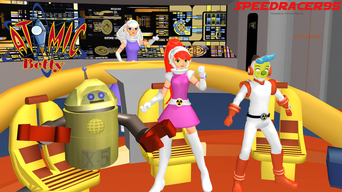 Atomic Betty MMD model pack download by Speedracer91 on DeviantArt