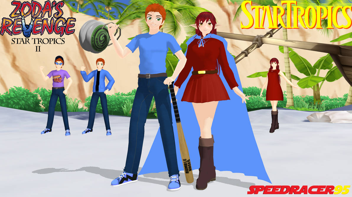 Startropics Mike and Mica Models Download by Speedracer91 on DeviantArt