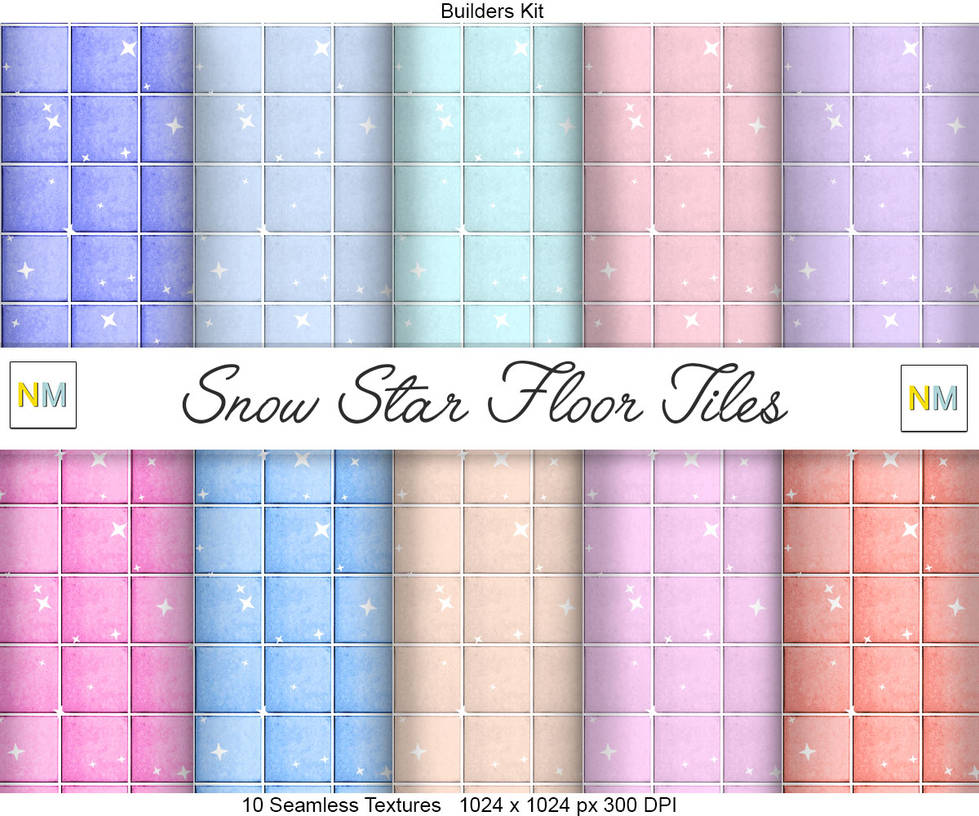 Seamless Textures Snow Star Floor Tiles by Nessija1982 on DeviantArt